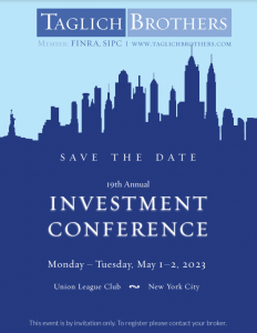 Home - Taglich Brothers, Inc.